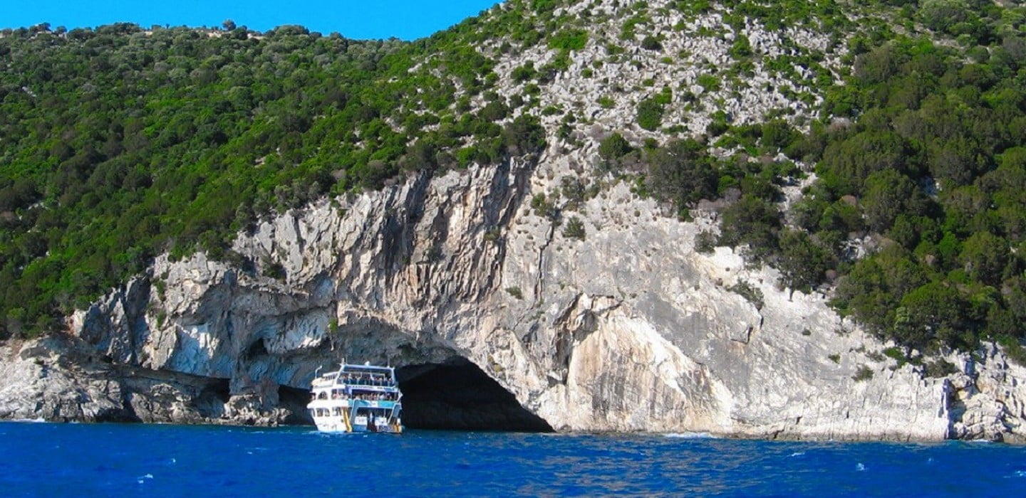 Papanikolis Sea Cave in Meganisi